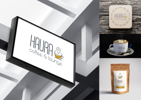 Logo ve Ambalaj Tasarımı (Bütçe İadeli) yarışması | Haura Cafe Lounge ...